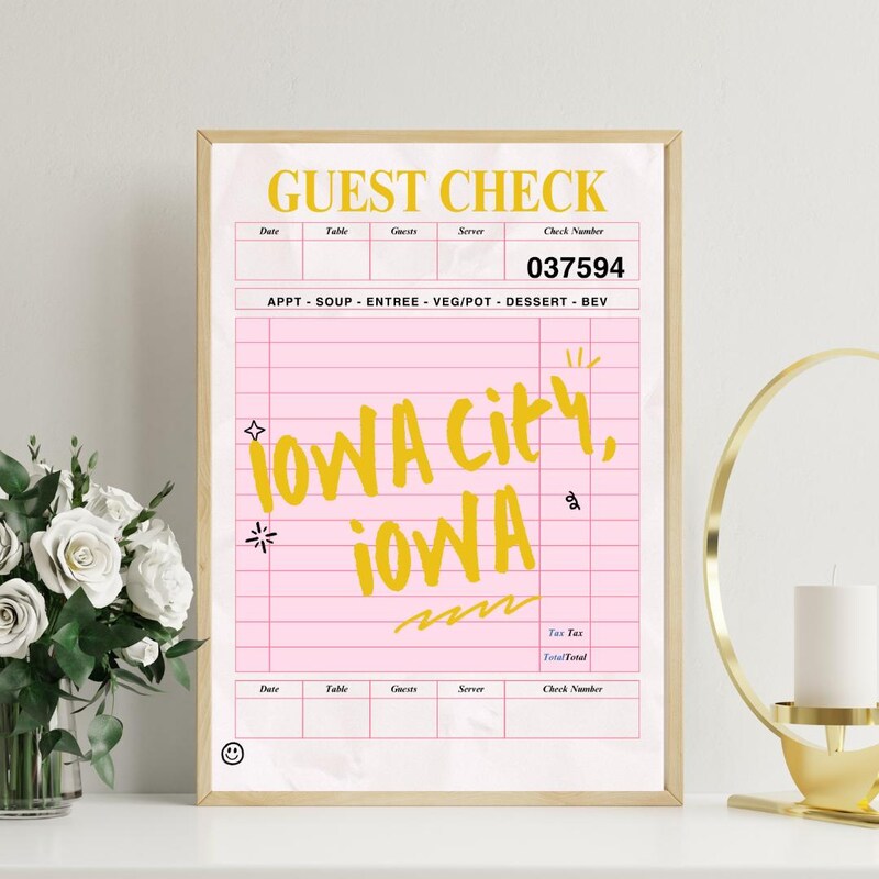 Iowa Poster Aesthetic - Etsy