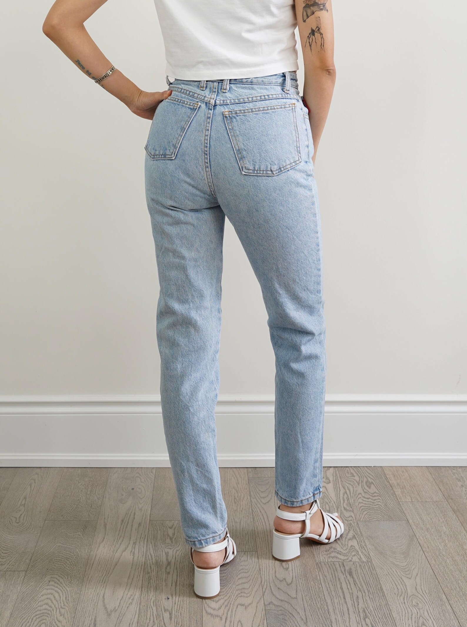 Vintage 90s Bongo Jeans: High-waisted Button Fly Denim (size 9) - Etsy