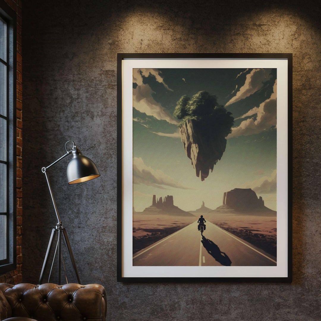Dream Archives Poster Collection – Floating Forest - Etsy