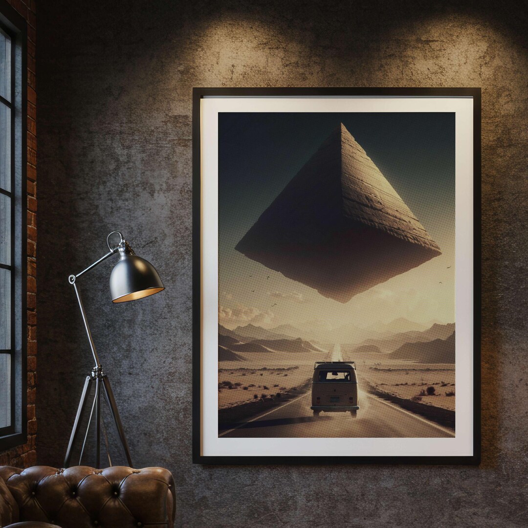 Dream Archives Poster Collection – Pyramid Descent - Etsy