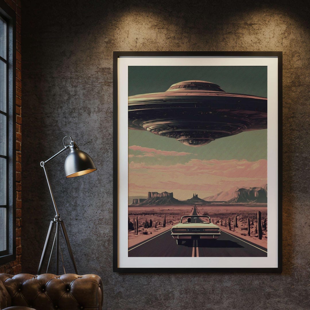 Dream Archives Poster Collection – Encounter on the Highway - Etsy