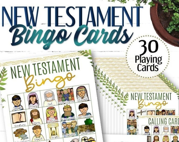 Old Testament Bible Games Bingo, Bible Study Games, Bible Trivia, Old ...