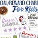 EDITABLE Goal and Reward Chart - INSTANT DOWNLOAD - Etsy