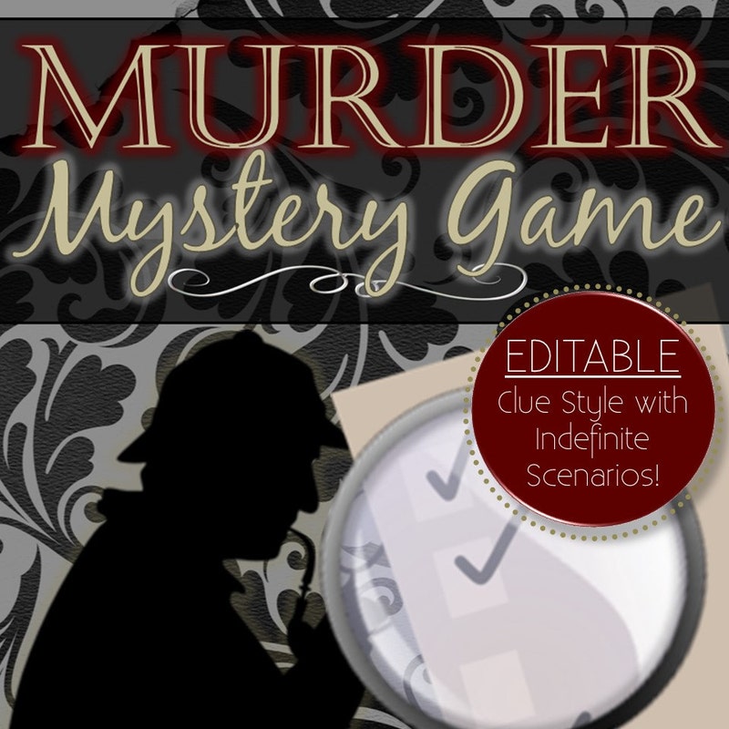 Clue Murder Mystery - Etsy