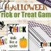 EDITABLE Halloween Game Trick or Treat INSTANT DOWNLOAD | Etsy