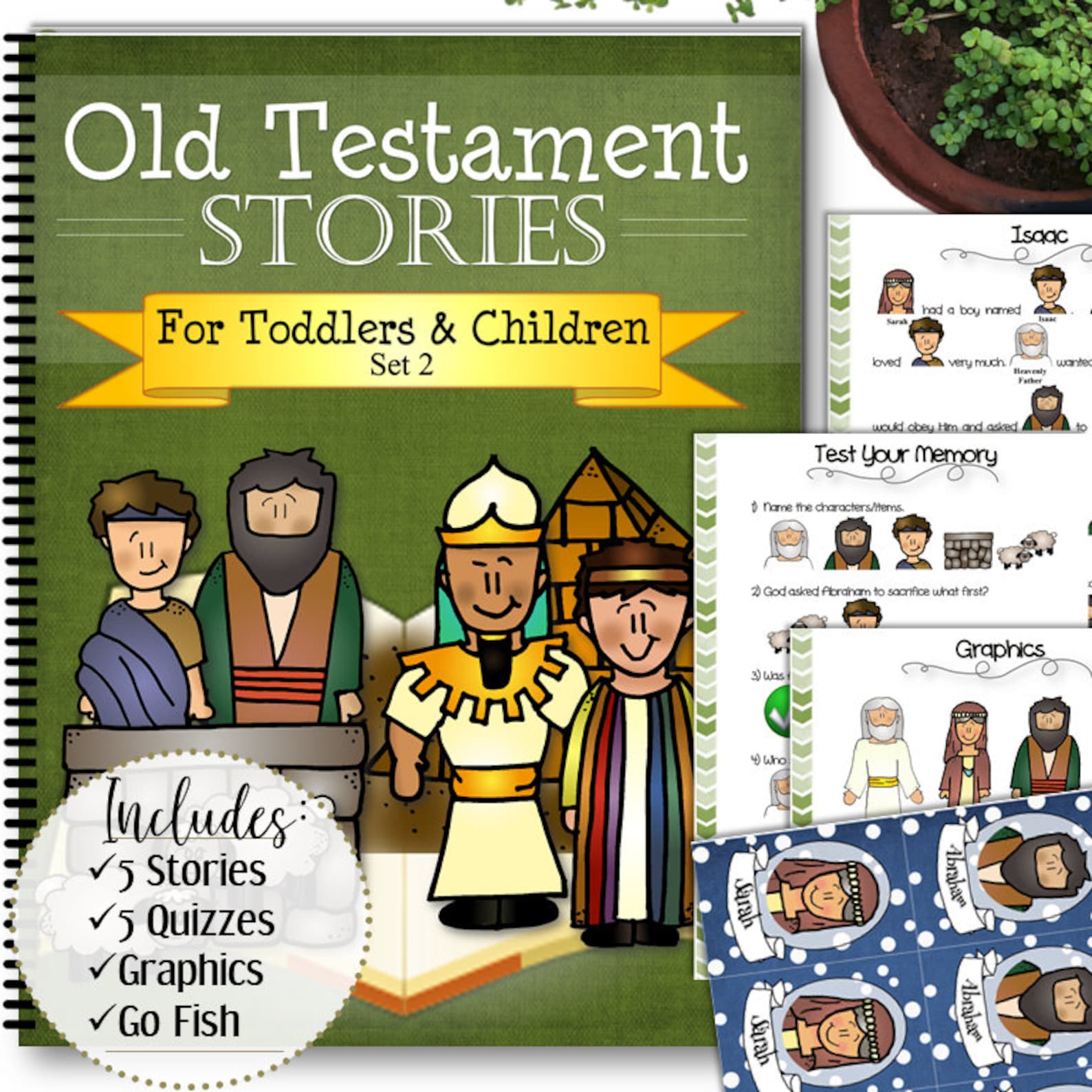 Complete Old Testament Stories For Toddlers and Children | Etsy