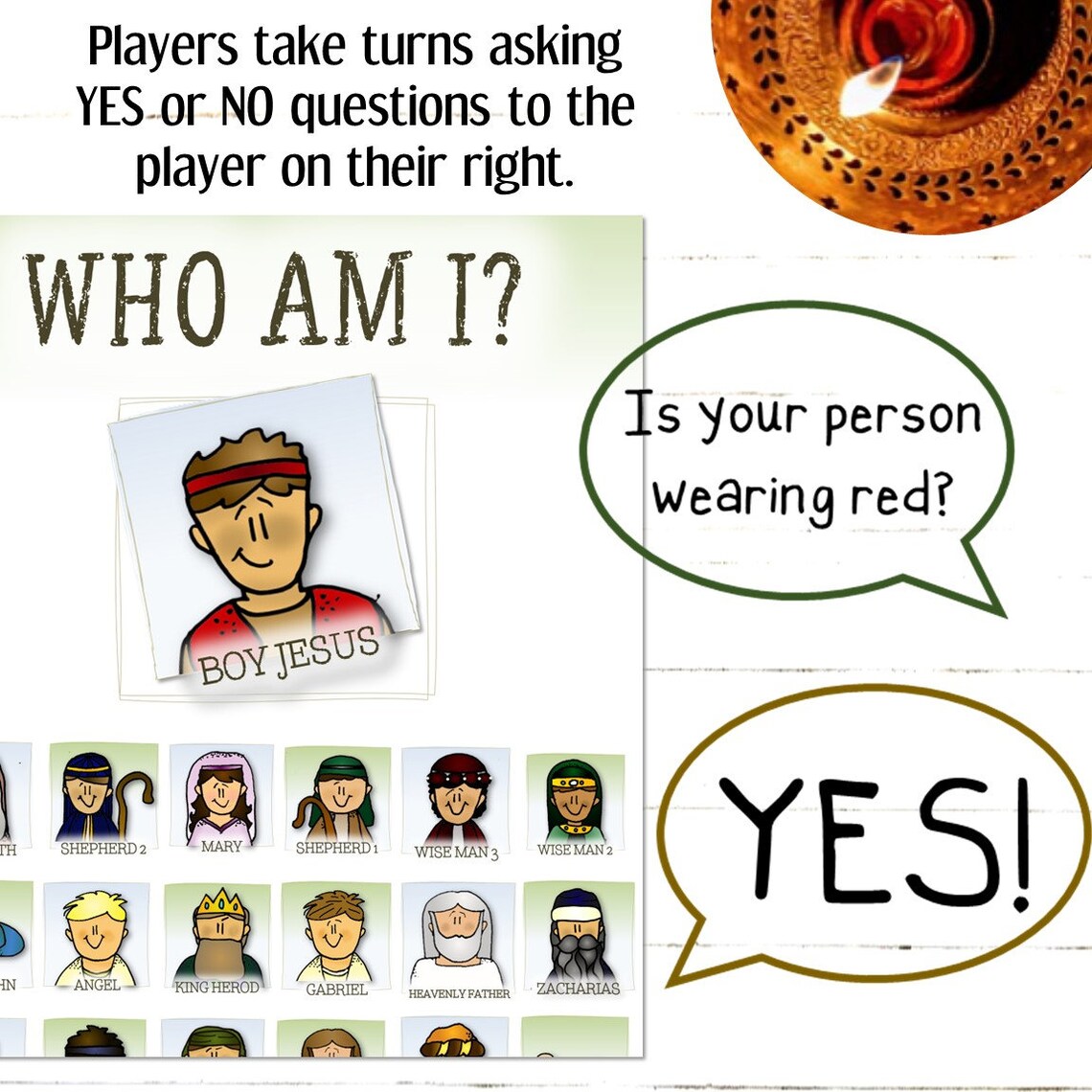 Who is It Game for the New Testament - INSTANT DOWNLOAD - Etsy