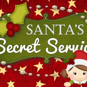 Santa's Secret Service for Kids - INSTANT DOWNLOAD - Etsy