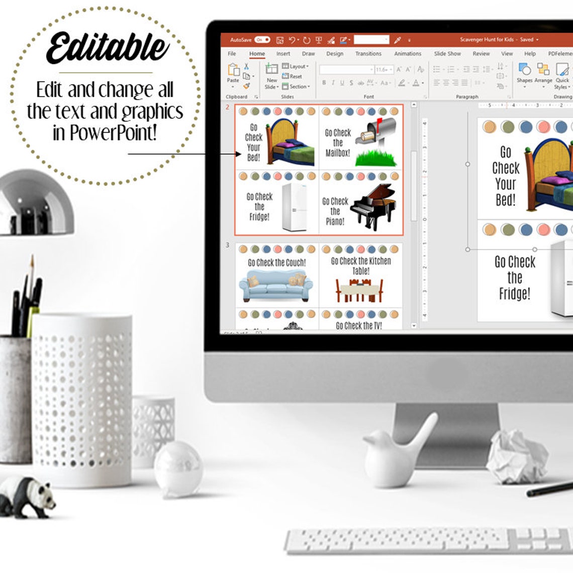EDITABLE Scavenger Hunt for Kids - INSTANT DOWNLOAD - Etsy