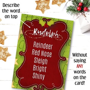 EDITABLE Christmas Word Challenge Game INSTANT DOWNLOAD - Etsy