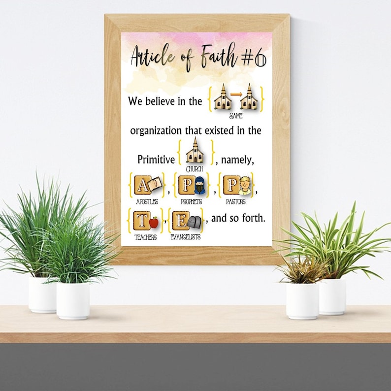 Articles of Faith Made Easy - INSTANT DOWNLOAD - Etsy