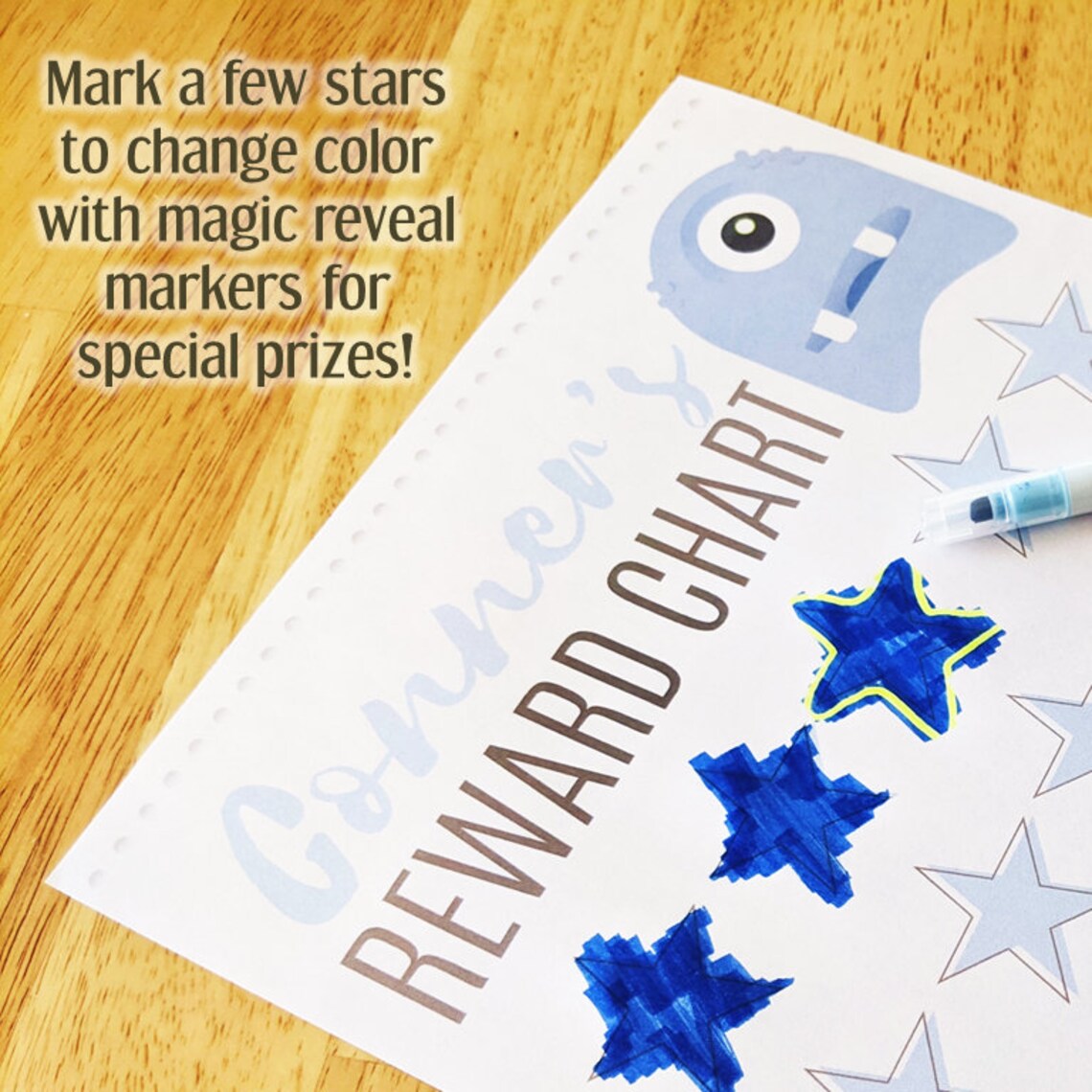 EDITABLE Goal and Reward Chart INSTANT DOWNLOAD - Etsy