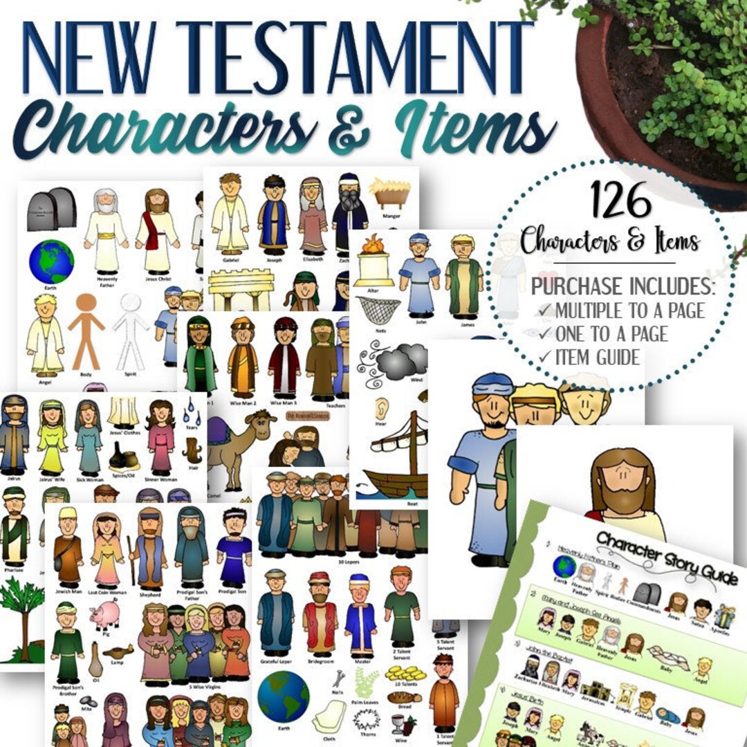 New Testament Printables - INSTANT DOWNLOAD - Etsy