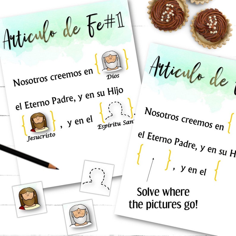 SPANISH Articles of Faith Made Easy - INSTANT DOWNLOAD - Etsy