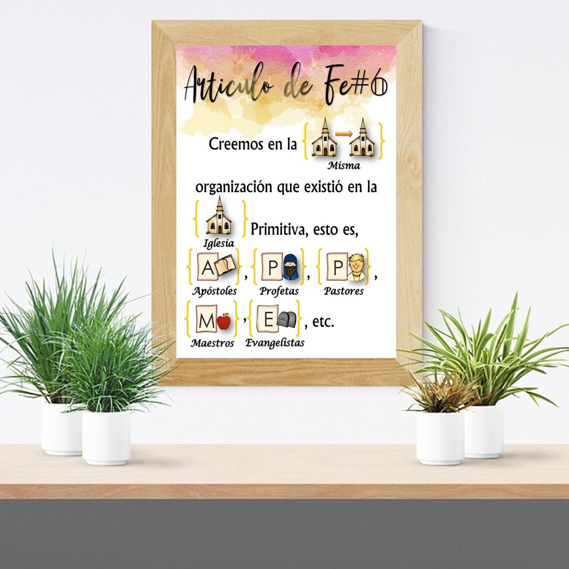 SPANISH Articles of Faith Made Easy - INSTANT DOWNLOAD - Etsy