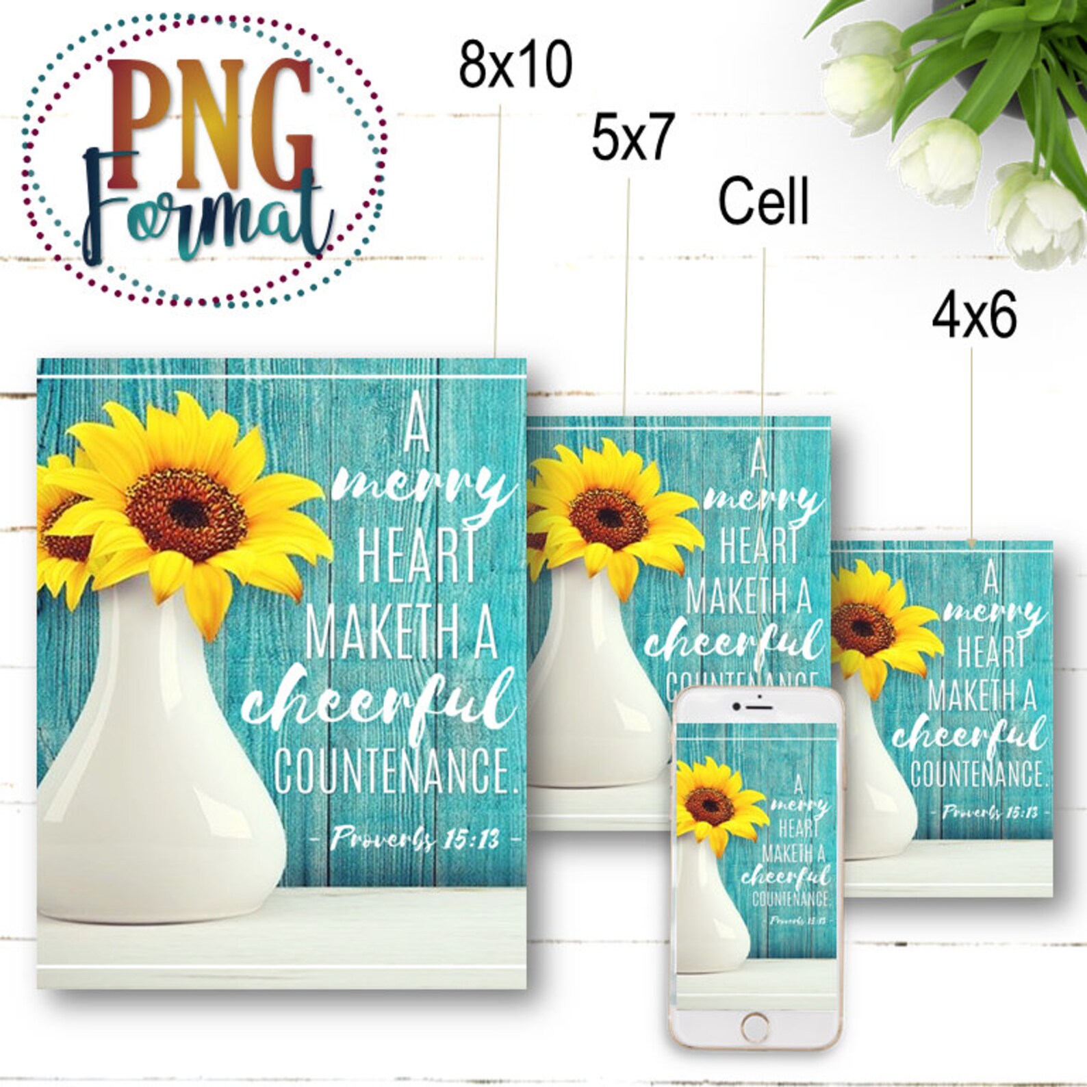 EDITABLE A Merry Heart Printable INSTANT DOWNLOAD - Etsy