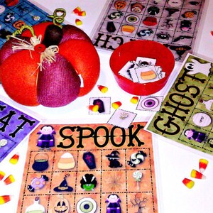 32 Halloween Bingo Cards - INSTANT DOWNLOAD - Etsy