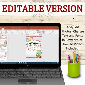 EDITABLE Teacher Appreciation Gift - INSTANT DOWNLOAD - Etsy