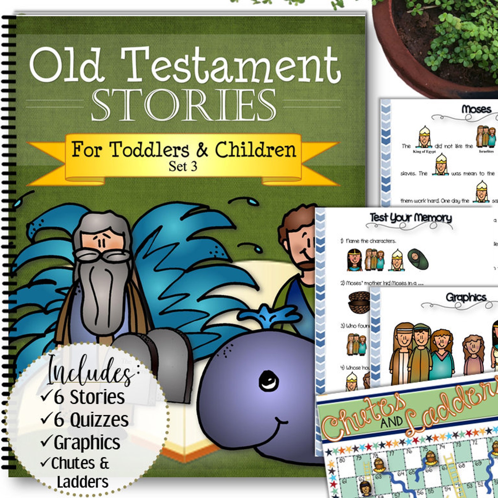 Complete Old Testament Stories For Toddlers and Children | Etsy