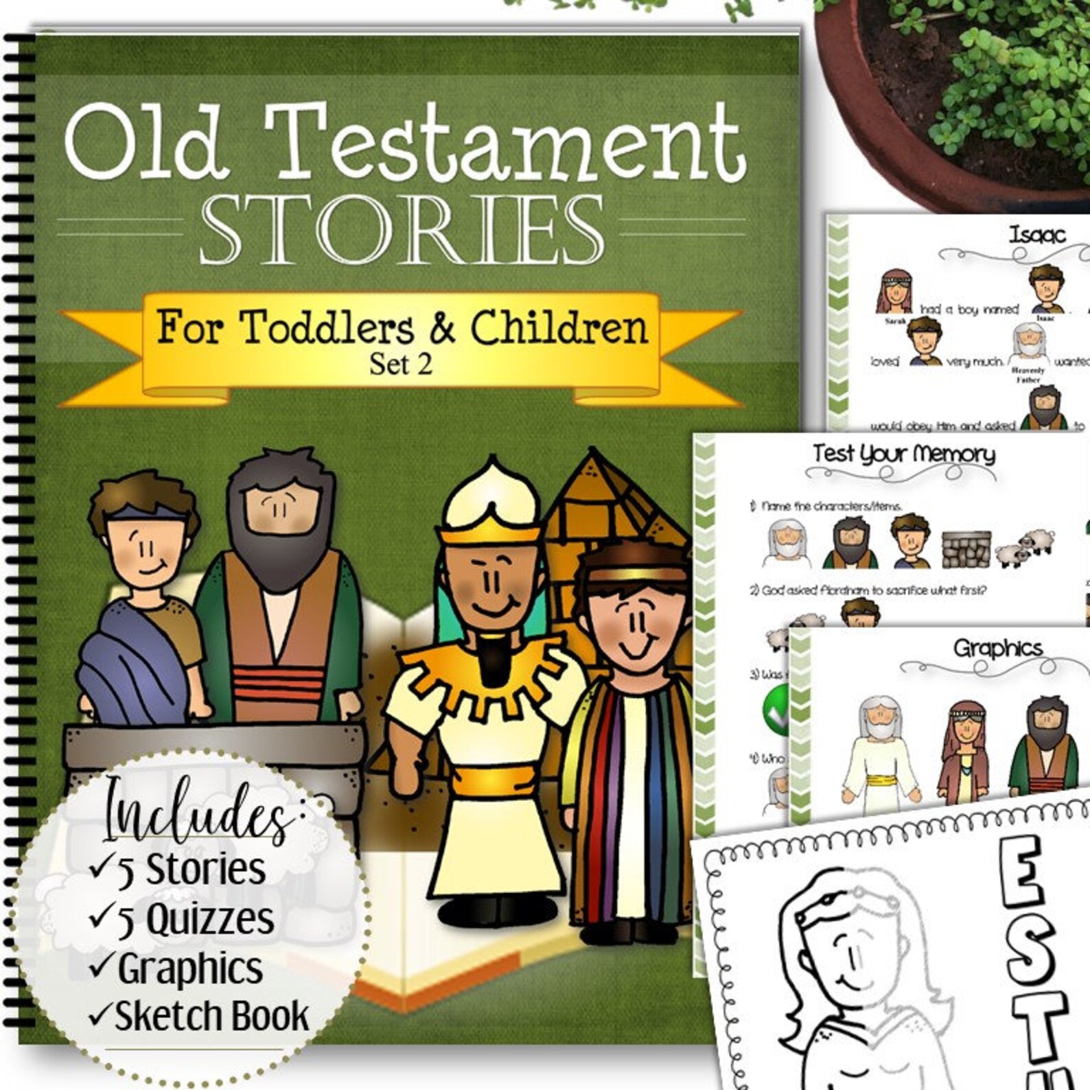 Complete Old Testament Stories for Toddlers and Children - Etsy