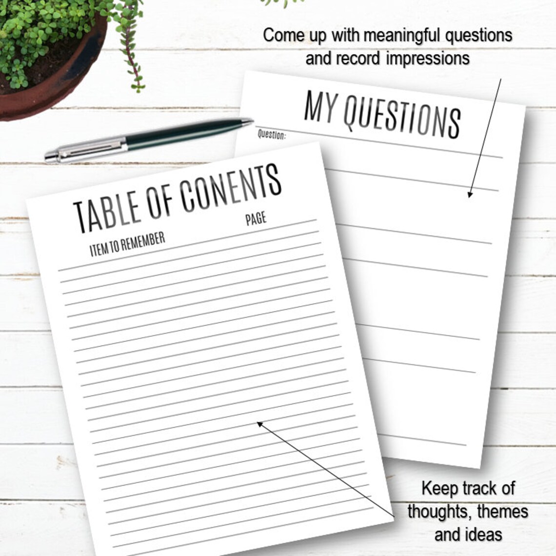 EDITABLE General Conference Study Notebook INSTANT DOWNLOAD | Etsy