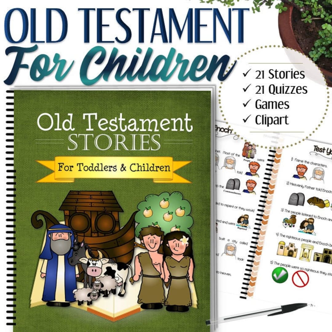 Complete Old Testament Stories (for Toddlers and Children) - INSTANT ...