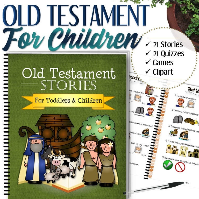 Complete Old Testament Stories For Toddlers and Children | Etsy