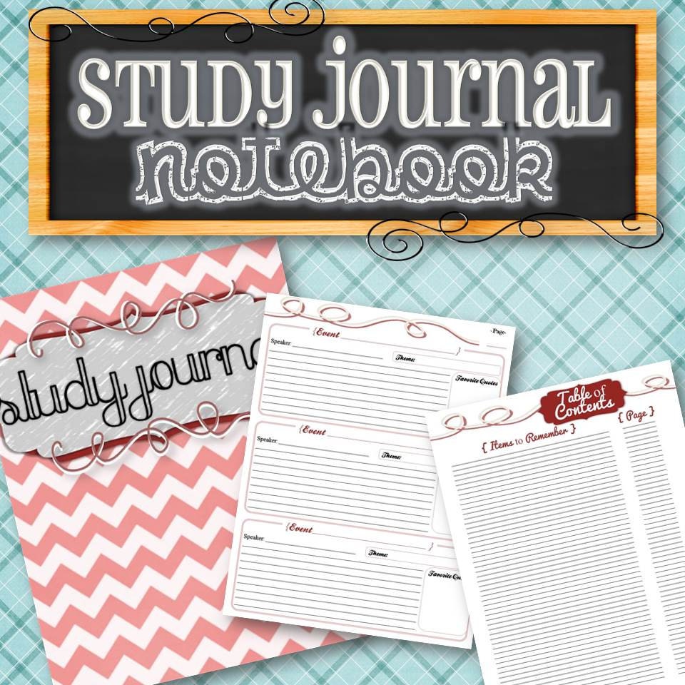 Notetaking Study Journal - INSTANT DOWNLOAD - Etsy