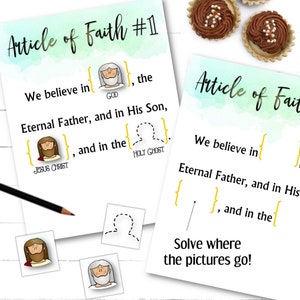 Articles of Faith Made Easy - INSTANT DOWNLOAD - Etsy