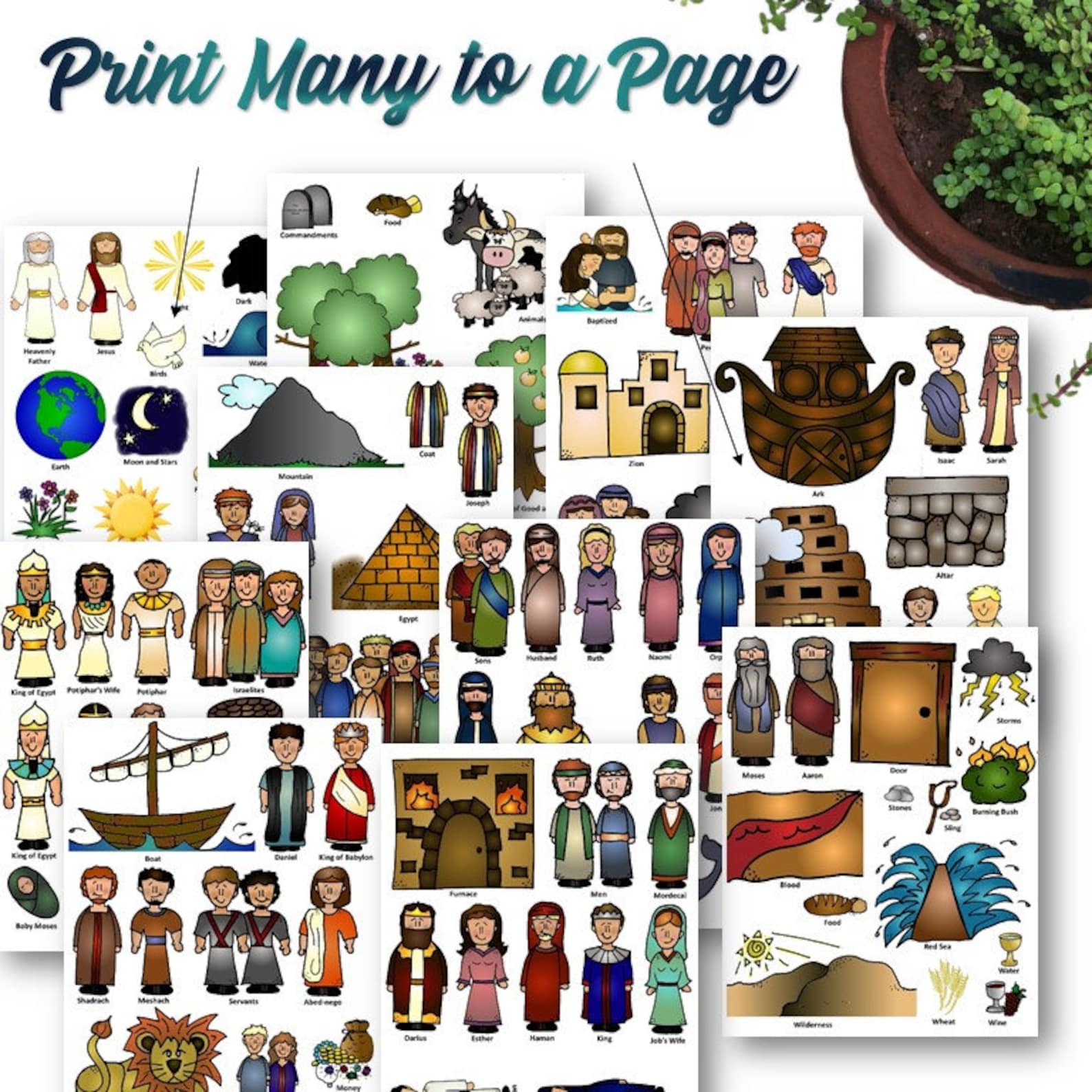 Old Testament Printables INSTANT DOWNLOAD - Etsy