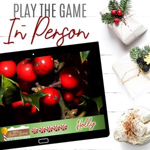 VIRTUAL Christmas Image Race - Play Virtually or In-person - INSTANT ...