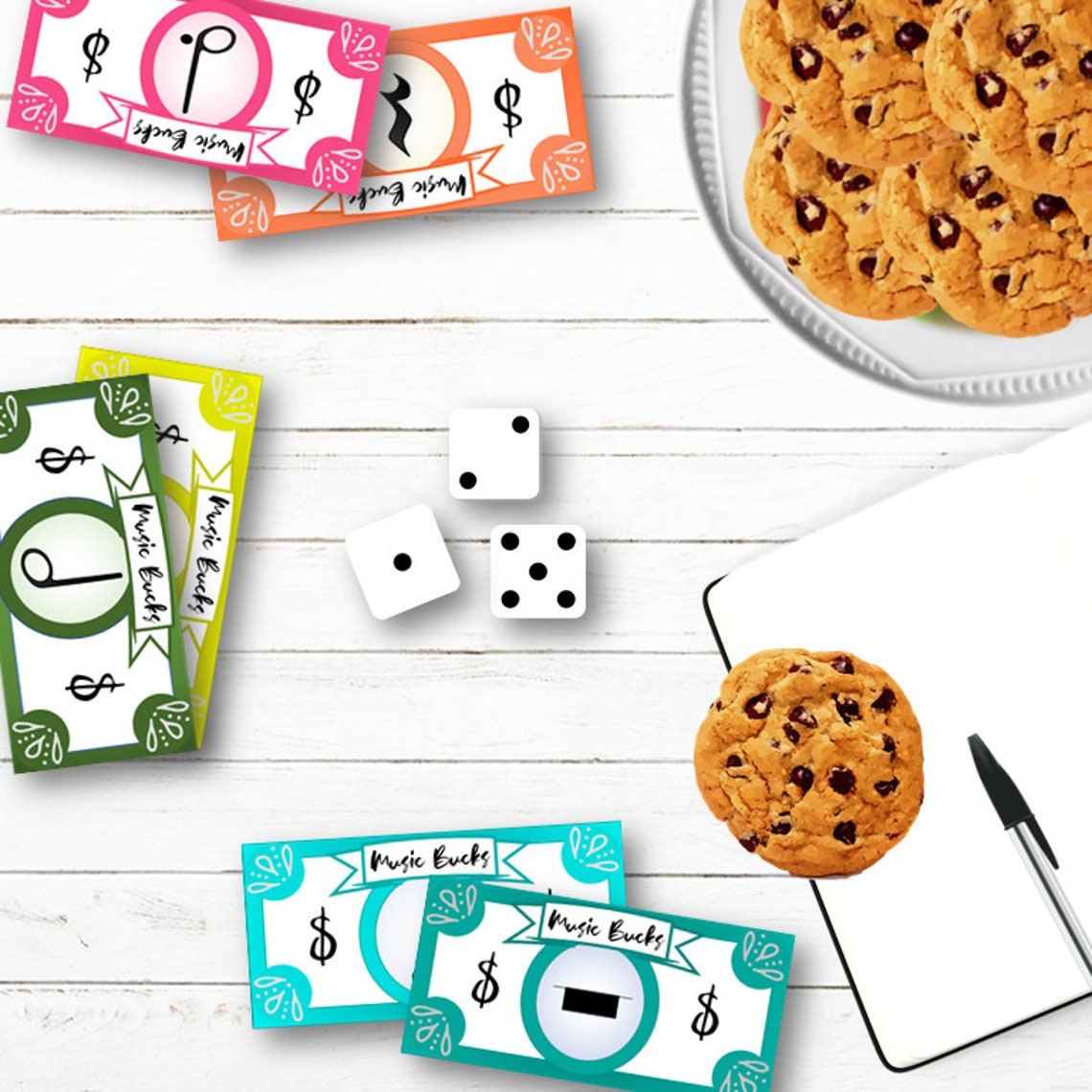 EDITABLE Music Money INSTANT DOWNLOAD | Etsy