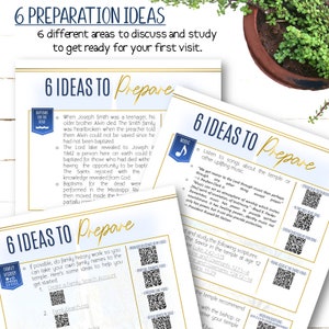 Editable Preparing for Temple Baptisms Booklet INSTANT DOWNLOAD - Etsy