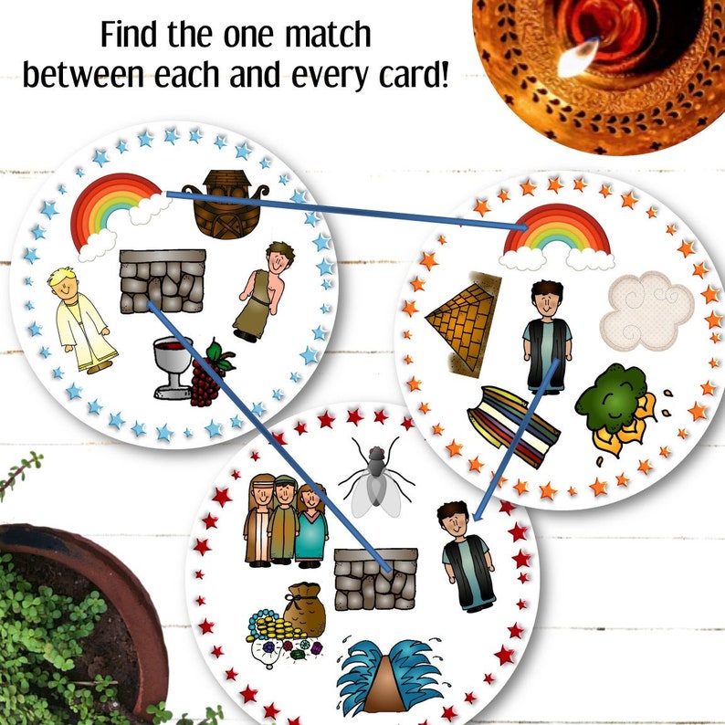 Old Testament Match Quest - INSTANT DOWNLOAD - Etsy