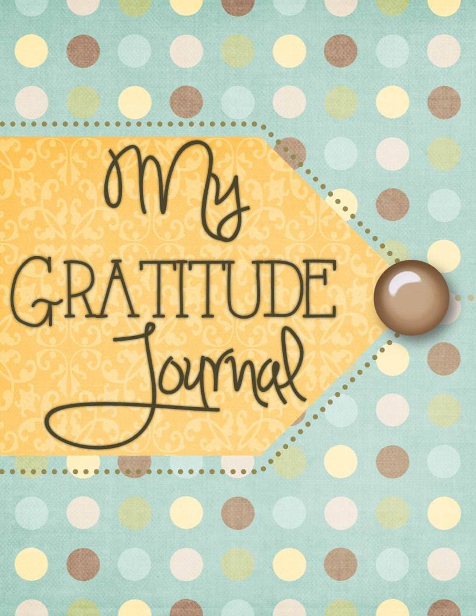 Gratitude/thankful Journal INSTANT DOWNLOAD | Etsy