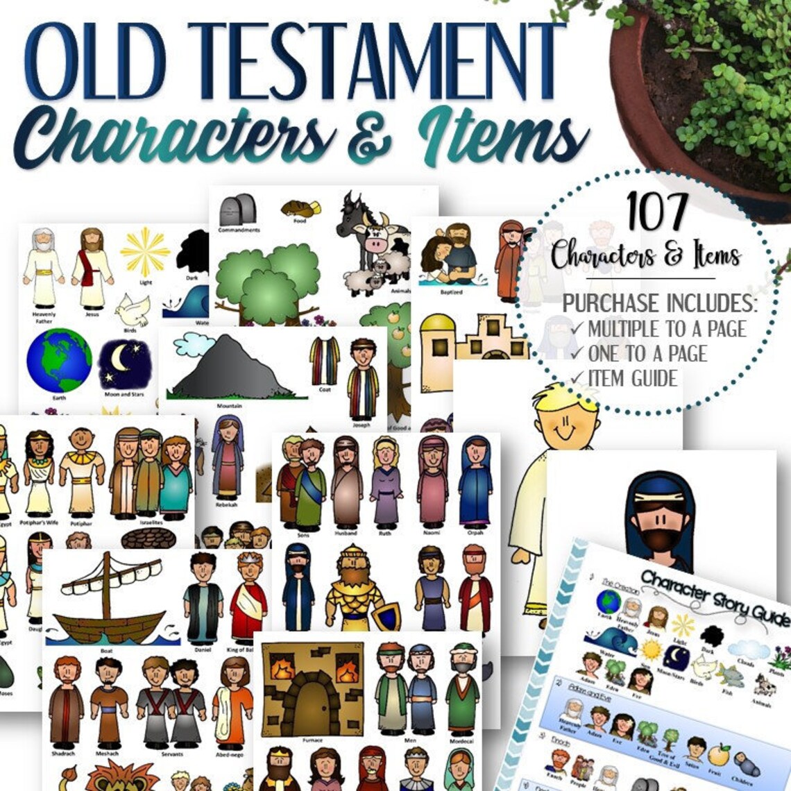 Old Testament Printables INSTANT DOWNLOAD - Etsy