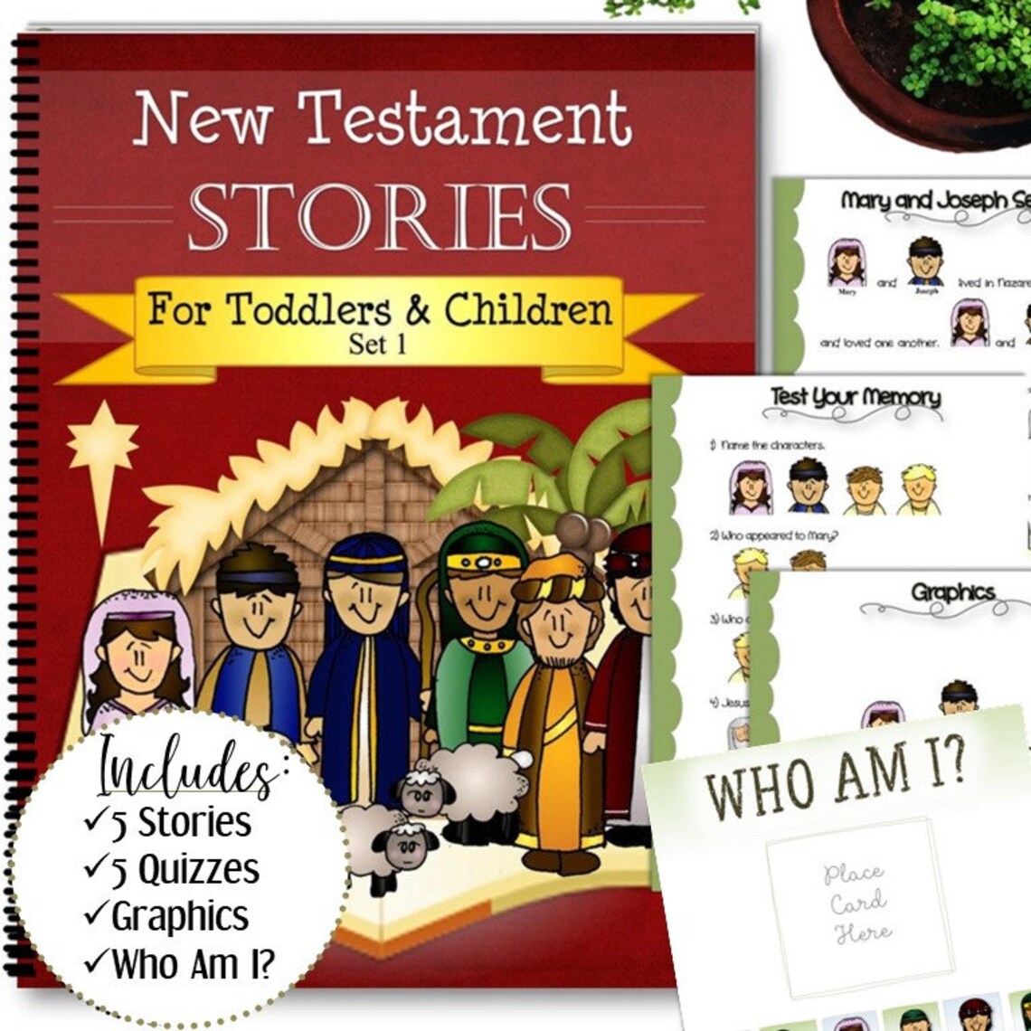 Complete New Testament Stories (for Toddlers and Children) - INSTANT ...