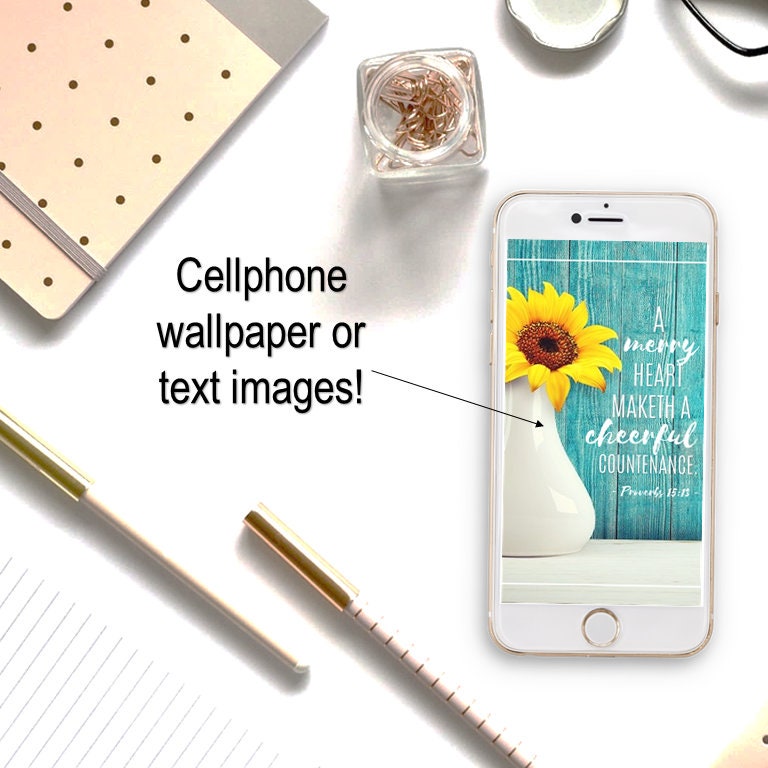 EDITABLE A Merry Heart Printable - INSTANT DOWNLOAD - Etsy