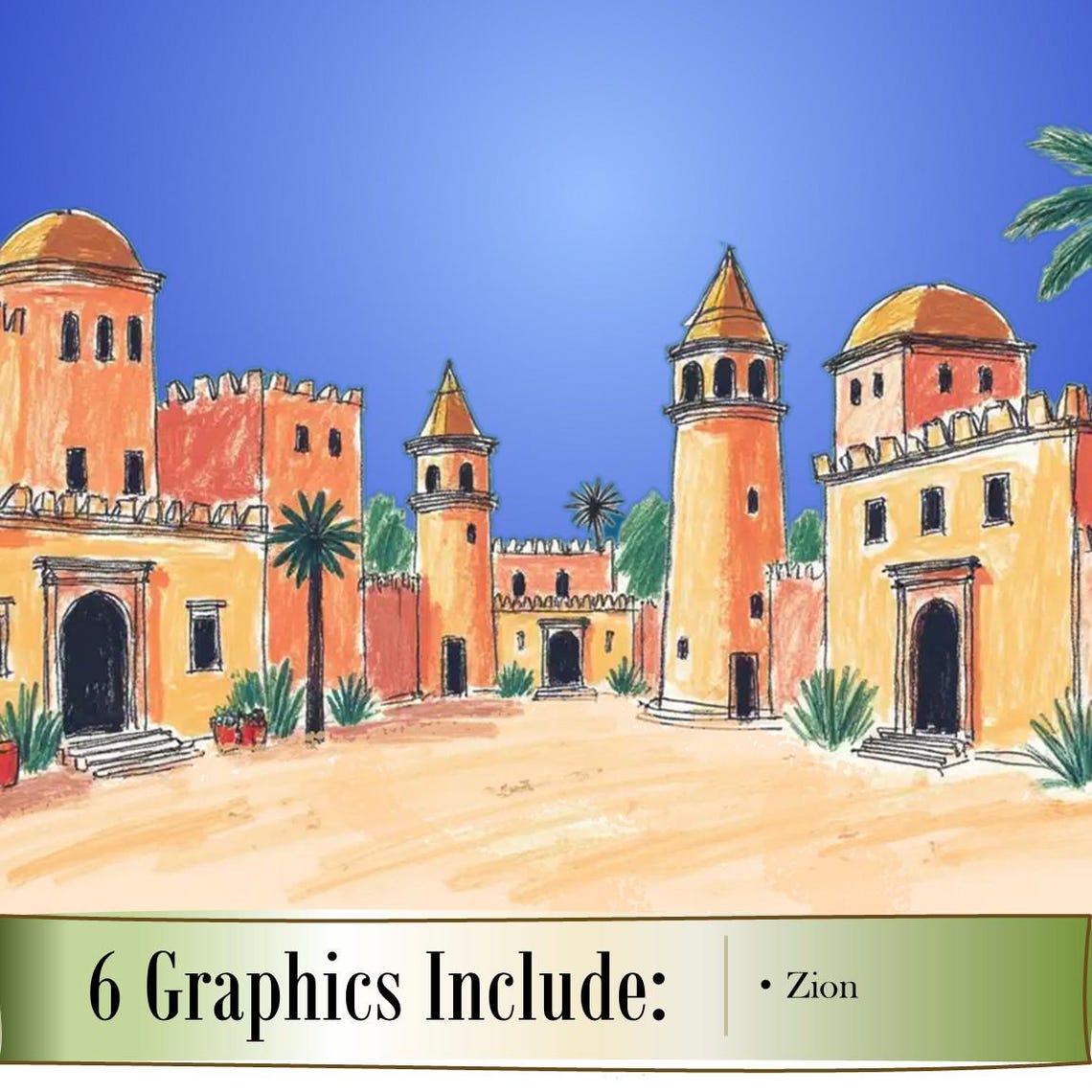 Old Testament Bible Graphics - Enoch Clipart Printables PNG JPG PDF (cu ...