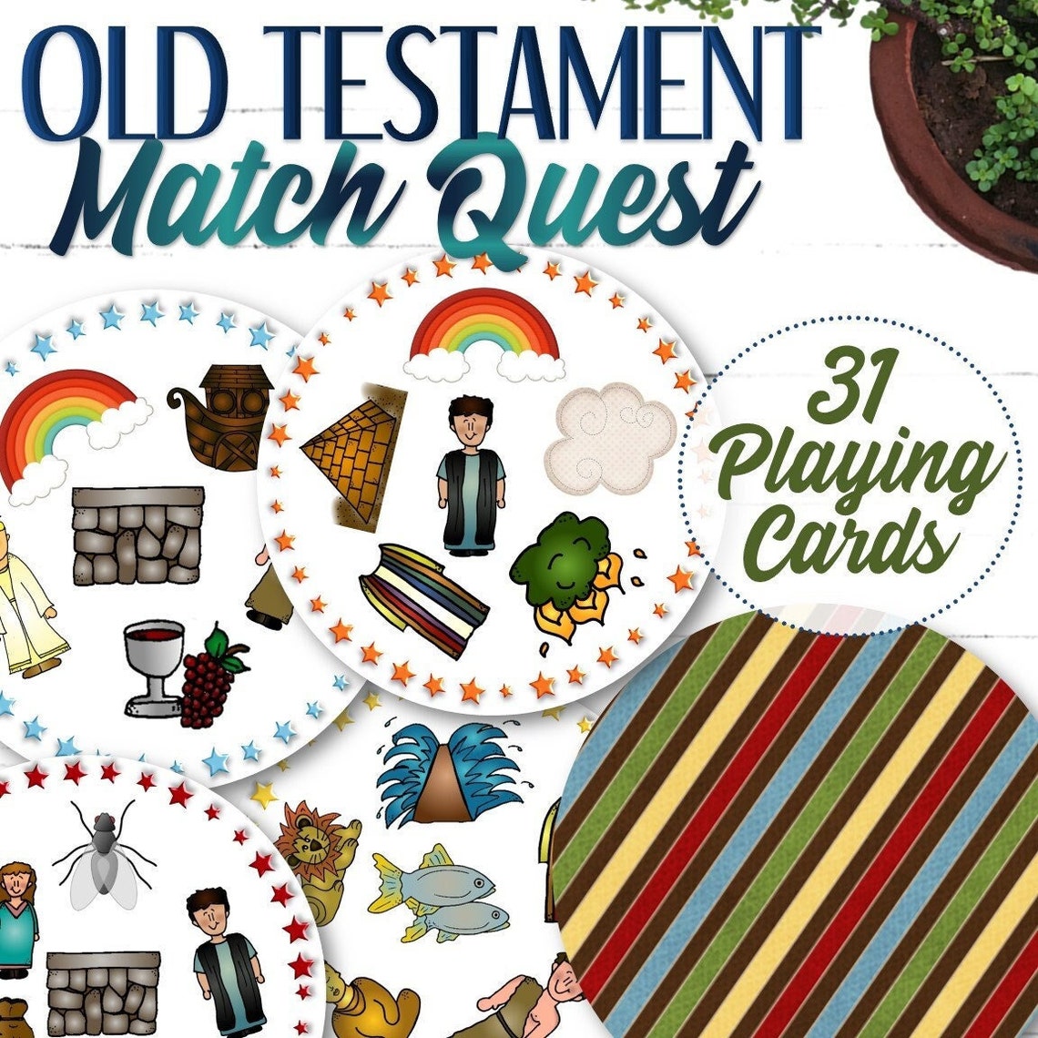 Old Testament Match Quest INSTANT DOWNLOAD - Etsy