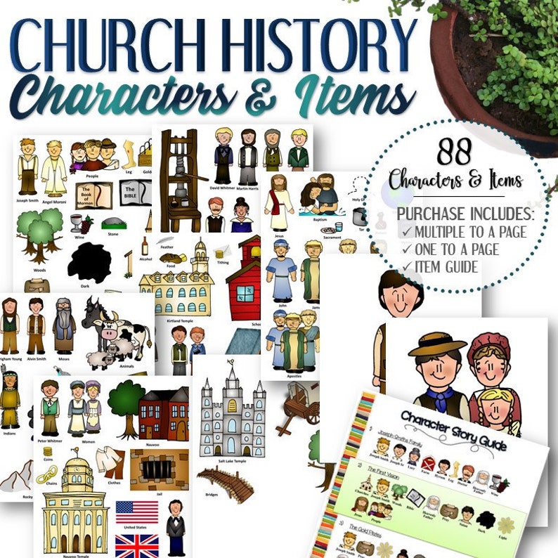 Church History/d&c Printables INSTANT DOWNLOAD | Etsy Australia