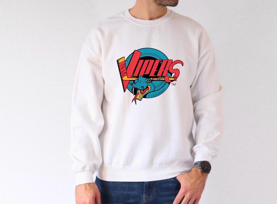 Detroit Vipers Vintage Style Hockey, Comfort Colors, Crewneck, Hoodie ...