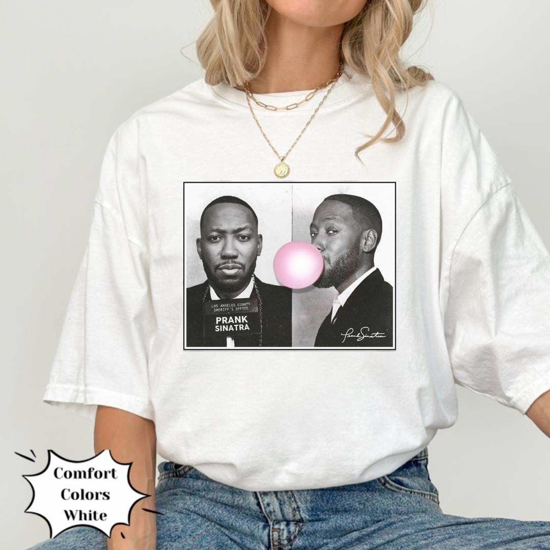 Winston New Girl Prank Sinatra Mug Shot FUNNY, Comfort Colors Shirt ...