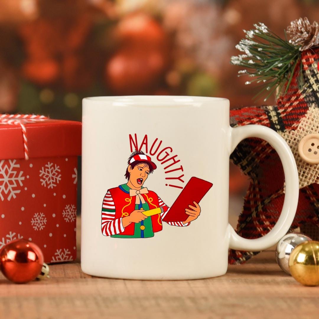 Viral Tally the Elf Naughty! Magical Mouse Theme Park Funny Mug - Etsy