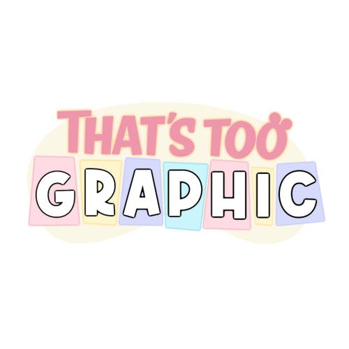 ThatsTooGraphicLLC - Etsy