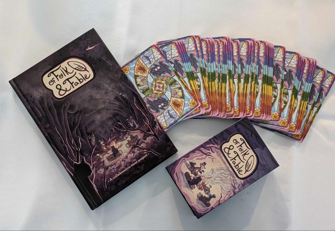 Of Folk & Fable | Folklore Tarot Cards and Guidebook Set | Cryptids ...