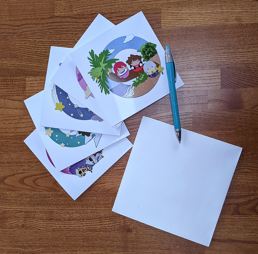 Kingdom Hearts Tsum Card Sets-- the Worlds - Etsy