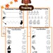 Printable Fall Thanksgiving Preschool Activity Bundle, Preschool ...