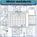 Printable Winter/christmas Preschool Activity Bundle,preschool ...