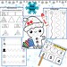 Printable Winter/christmas Preschool Activity Bundle,preschool ...